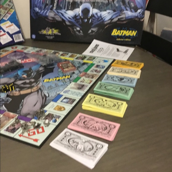 parker brothers | Games | Rare Find Batman Collectors Edition Monopoly ...